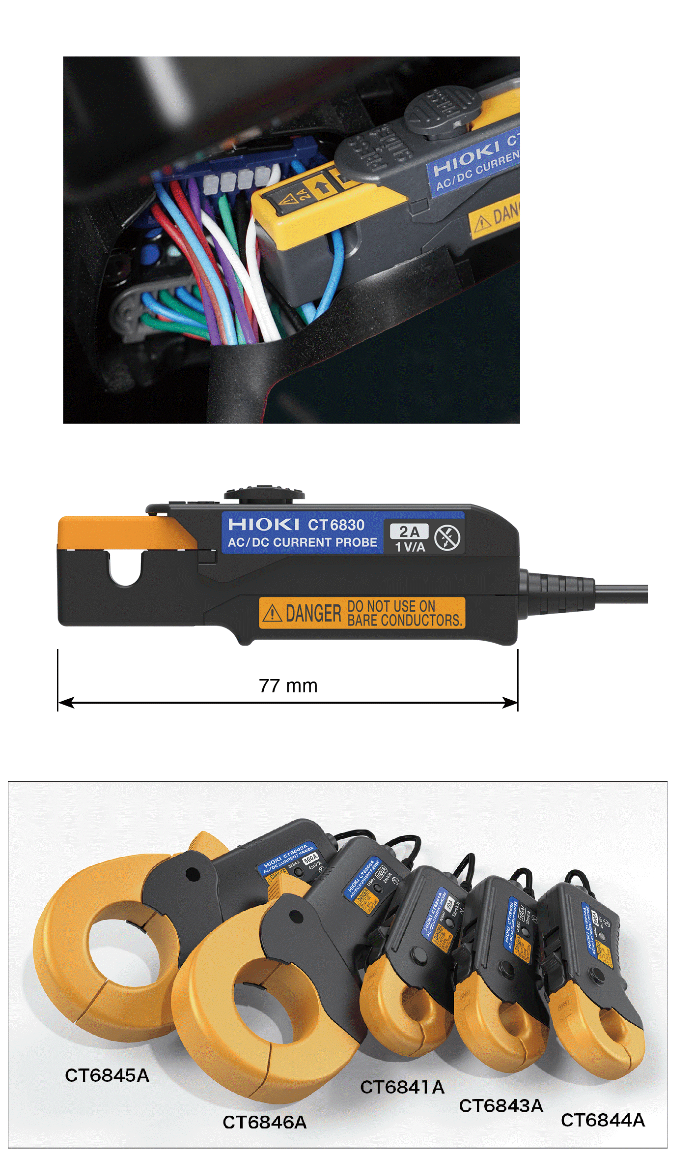 HIOKI CT電流轉換器 優異性能